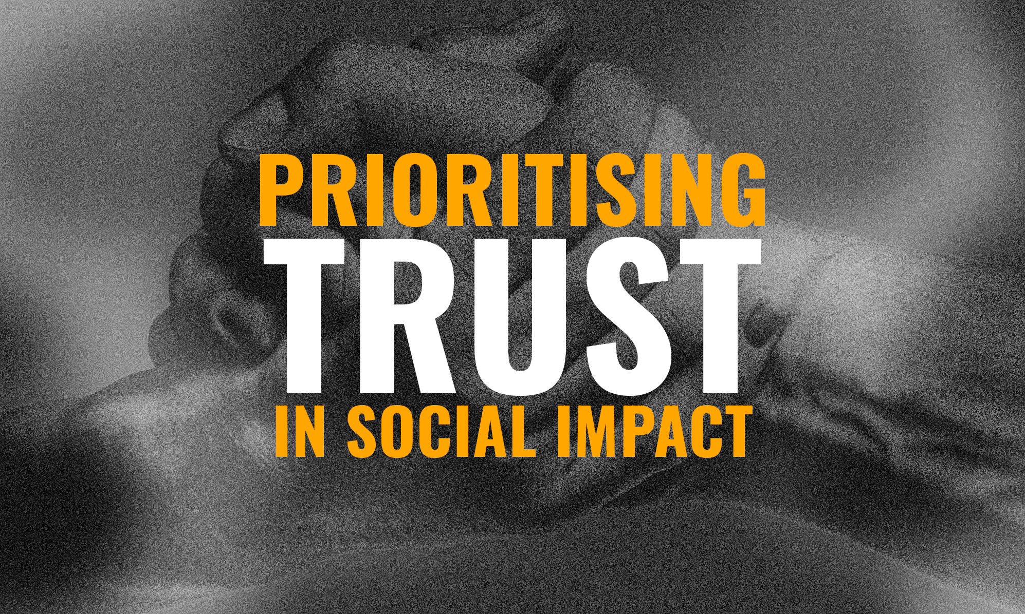 Prioritising trust in social impact - Shape History